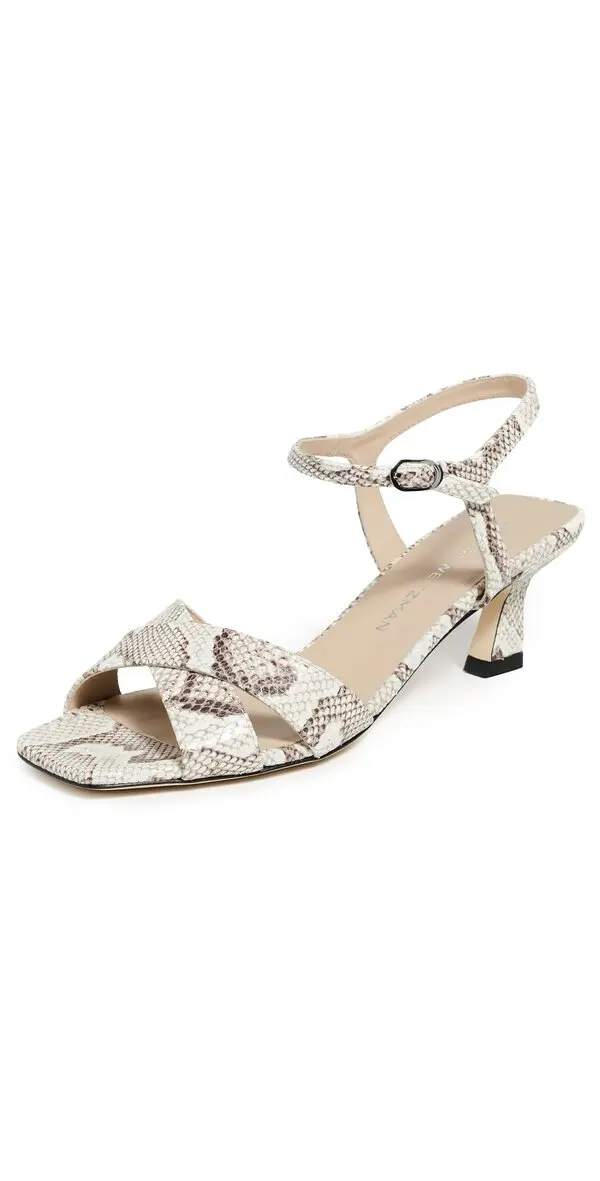 STUART WEITZMAN Vinnie 50 Sandals - Cream