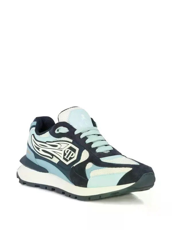 Philipp Plein Runner Titan Edge Sneakers - Blue