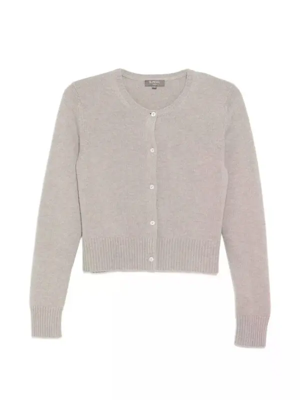 N.peal Chunky Crop Cardigan