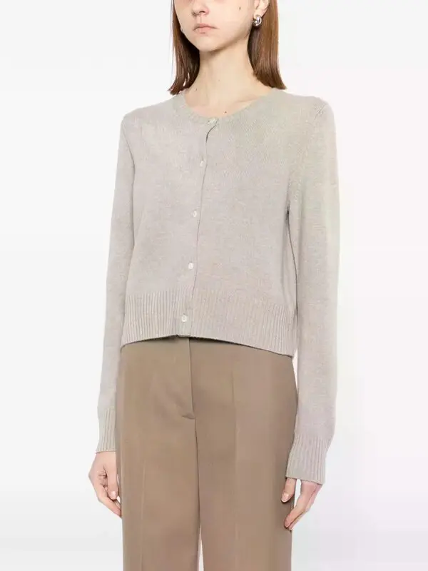 N.peal Chunky Crop Cardigan