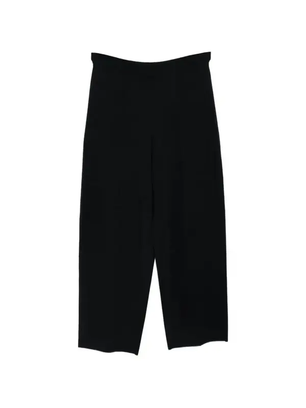 N.peal Barrel Leg Knitted Trousers