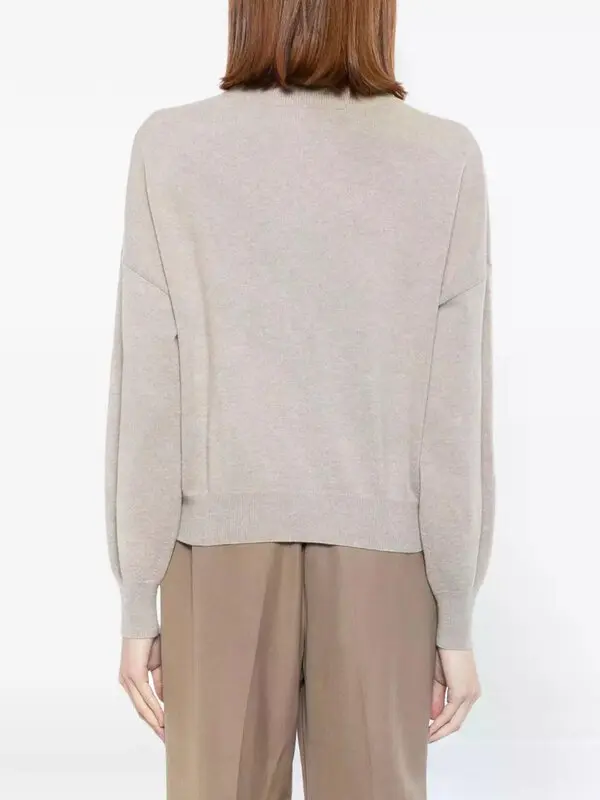 N.peal Balloon Sleeve Jumper