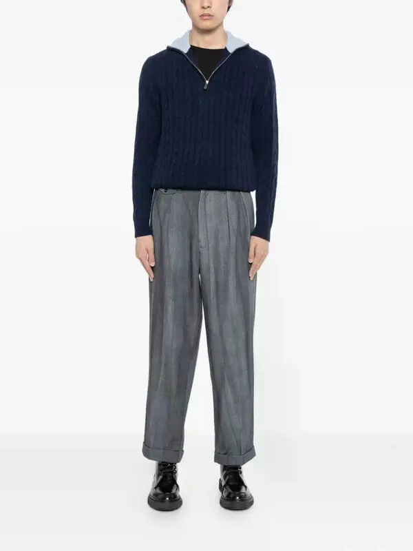 N.peal Albemarle Sweater - Blue