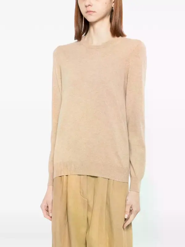 N.peal Classic Round Neck Jumper