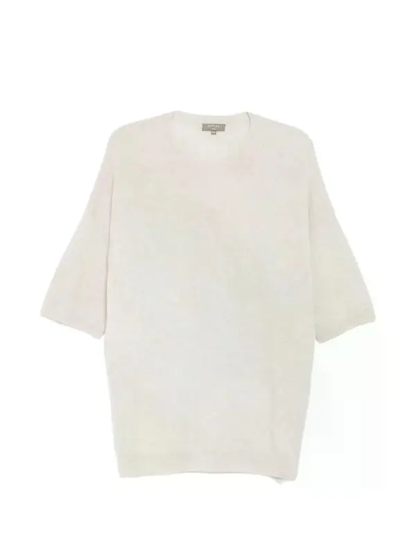 N.peal Knit Short-sleeve Top