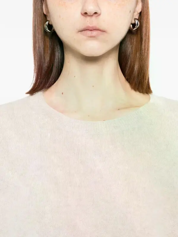 N.peal Knit Short-sleeve Top