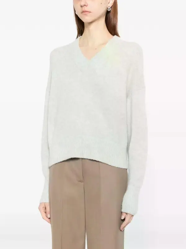 N.peal Knitted V-neck Jumper