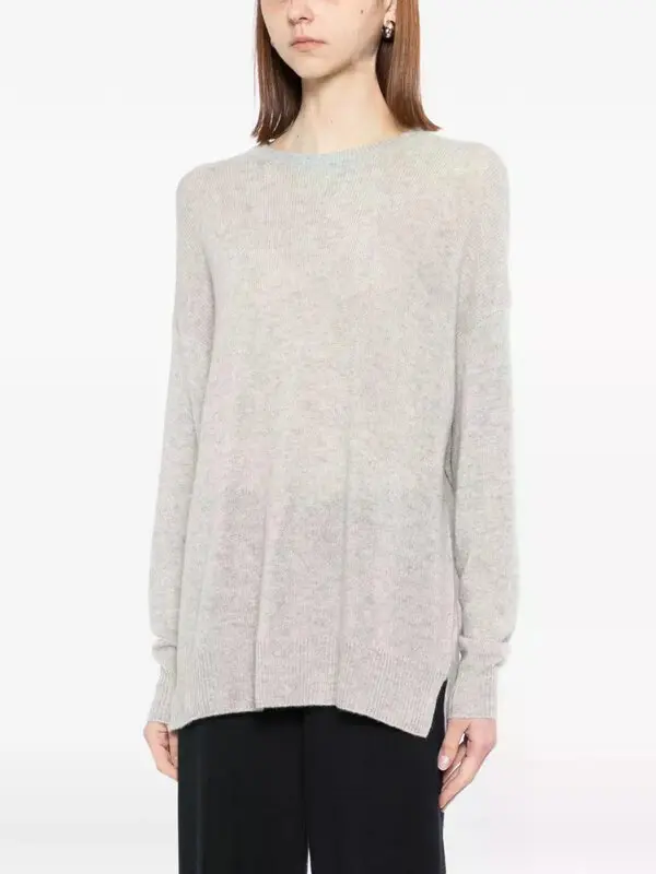 N.peal Plain Knit Cashmere Top