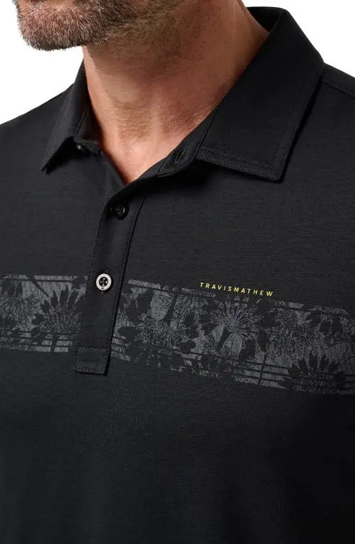 Travis Mathew Flight Chest Stripe Jersey Polo