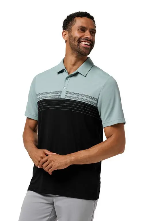 Travis Mathew Postcard Book Colorblock Polo Shirt