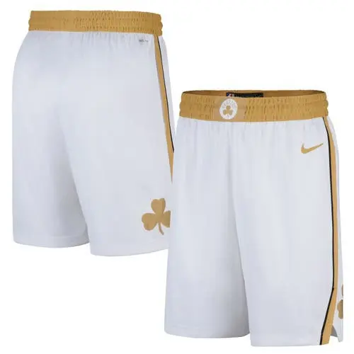 Nike Boston Celtics 2025/26 City Edition Remix Dri-fit Swingman Shorts - White