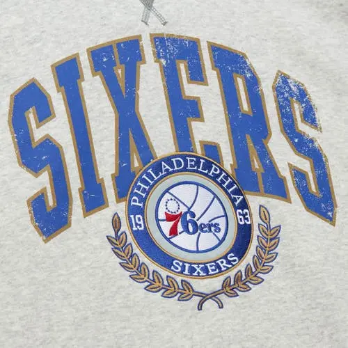 Mitchell & Ness Philadelphia 76ers Vintage Logo Pullover Sweatshirt