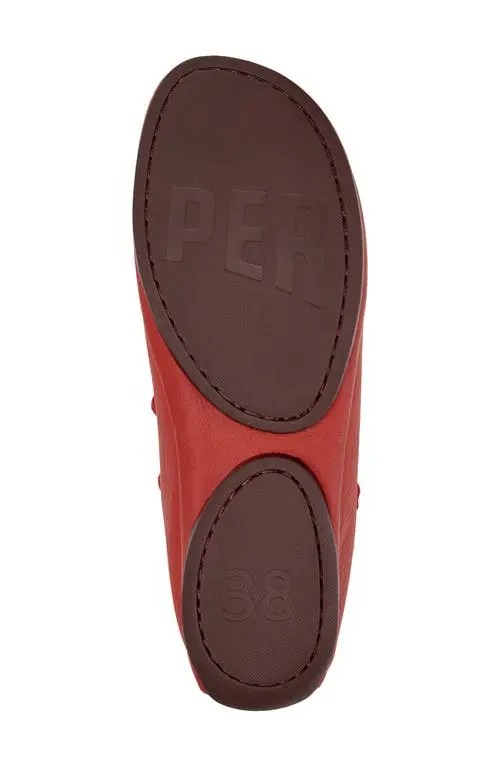 Camper Right Nina Ballerina Flat - Medium Red