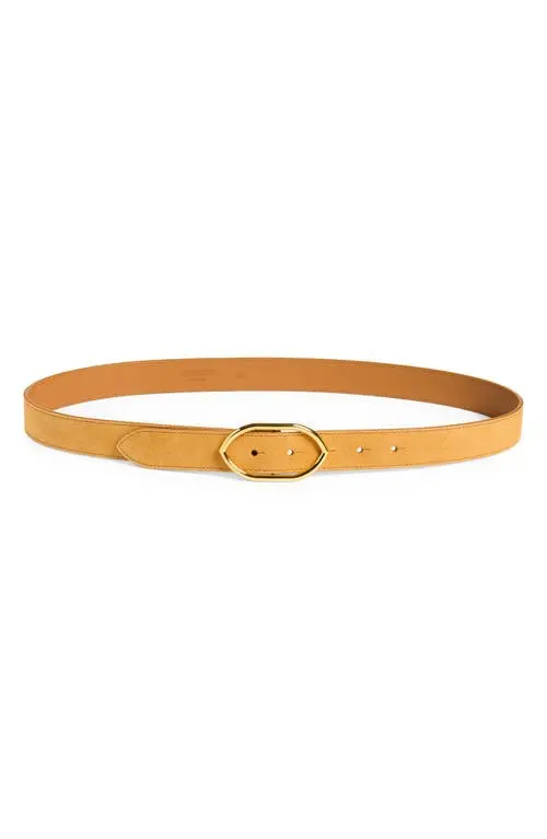 Jacquemus La Ceinture Calisson Leather Belt - Camel