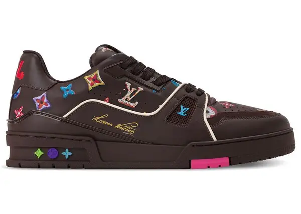 LOUIS VUITTON Trainer Monogram Donuts