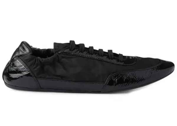 Prada Collapse Re-nylon And Leather Sneakers