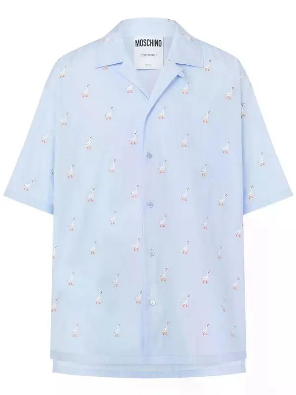 Moschino Duck-print Shirt