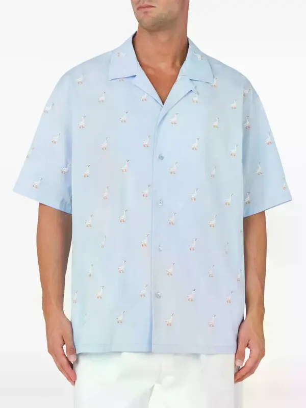 Moschino Duck-print Shirt
