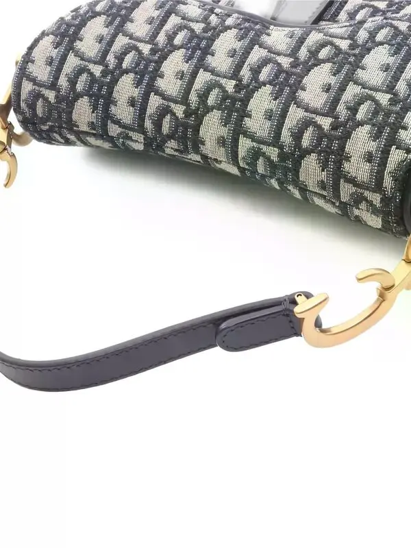 Dior Jacquard Saddle Bag