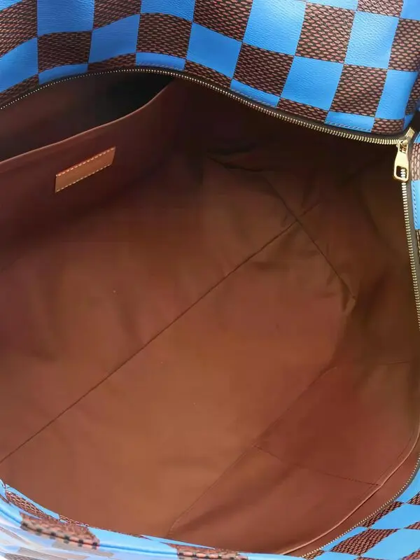 LOUIS VUITTON 2021 Damier Pop Tote - Blue