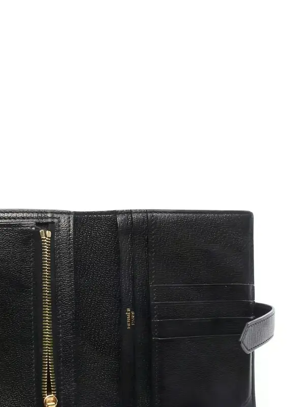 Hermès 2018 Bearn Bi-fold Wallet - Black