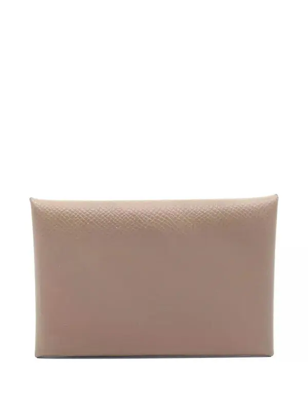 Hermès Calvi Etoupe Coin Purse - Neutrals