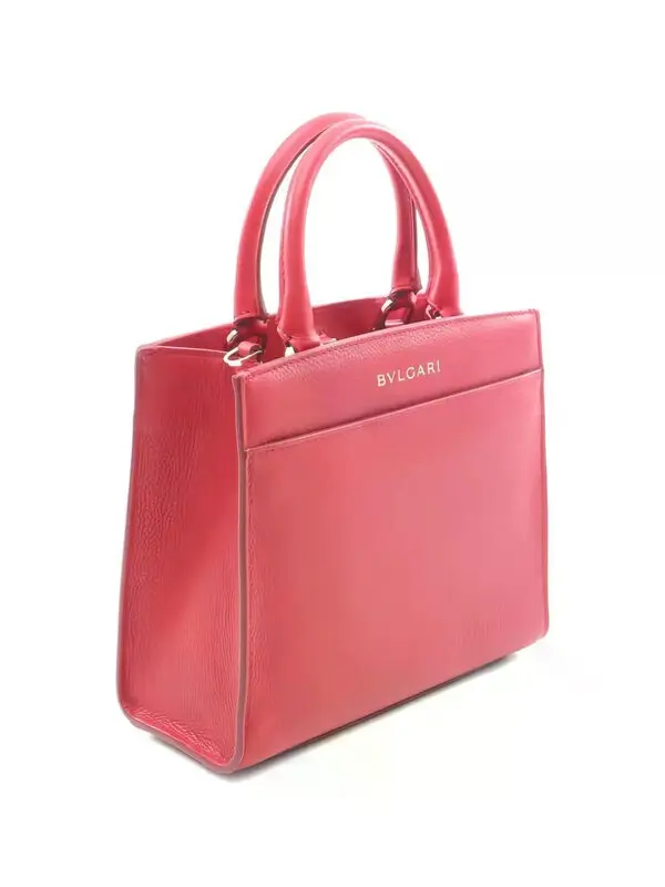 BVLGARI Leather Tote Bag