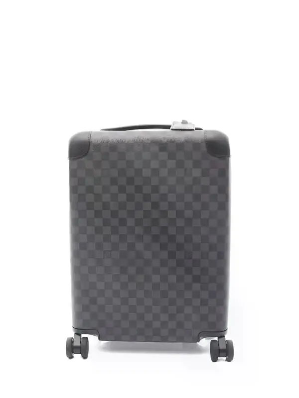 LOUIS VUITTON Damier Graphite Leather Suitcase - Grey