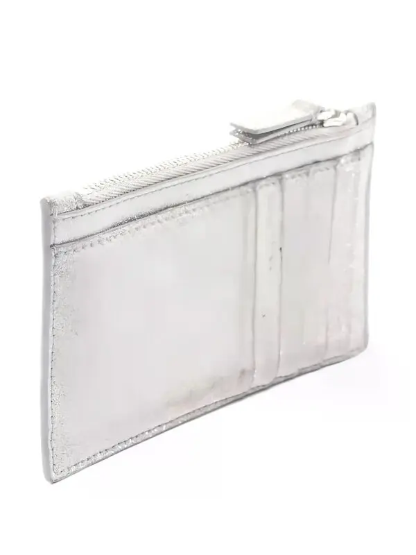 Balenciaga 2000s Everyday Glitter-finish Card Holder