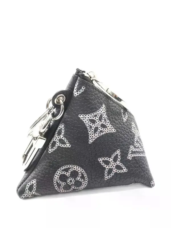 LOUIS VUITTON 2022 Mahina Berlingo Key Pouch - Black