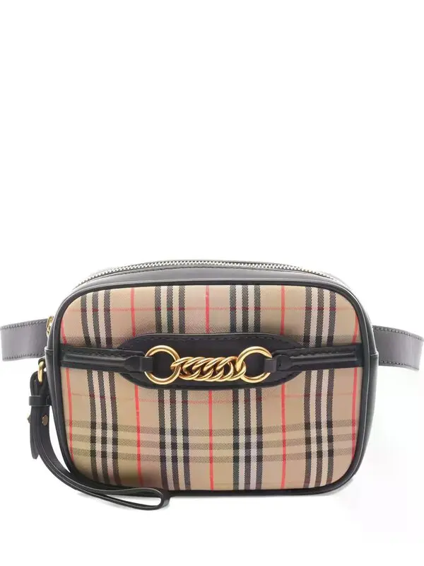 Burberry 2010s Check Link Mini Bag