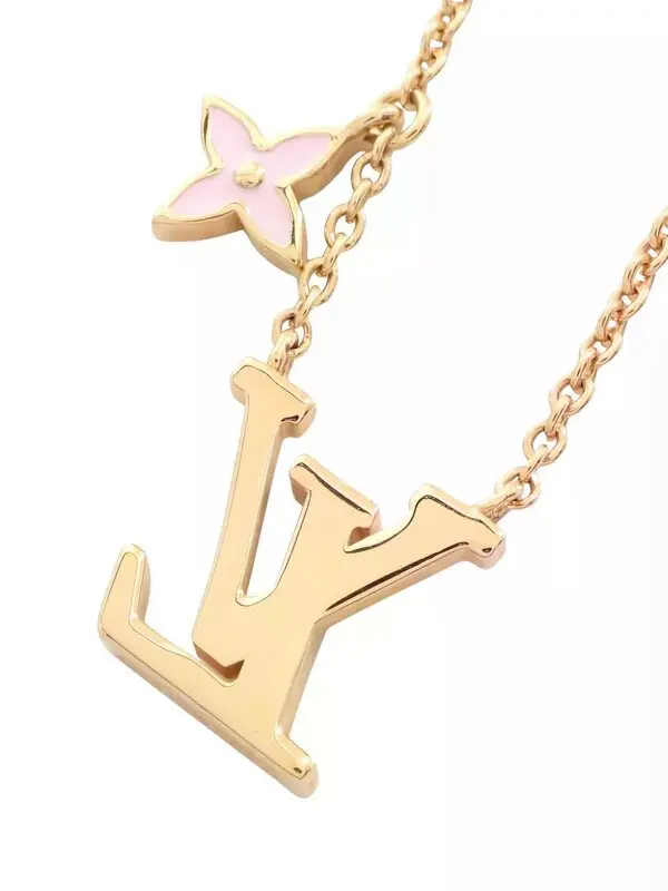 LOUIS VUITTON 2025 Logo-embellishment Necklace