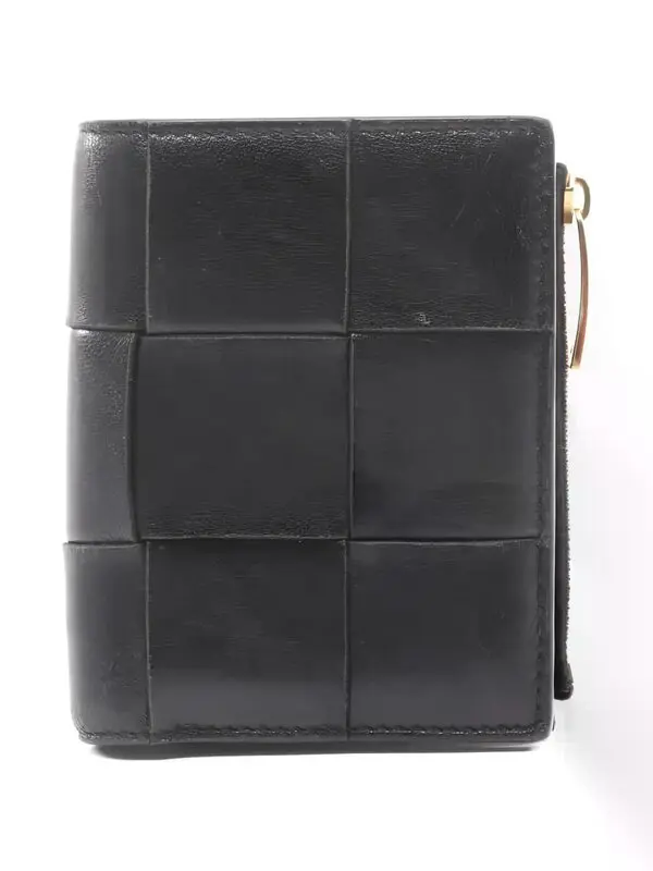 Bottega Veneta 2000 Intrecciato Bi-fold Wallet - Black