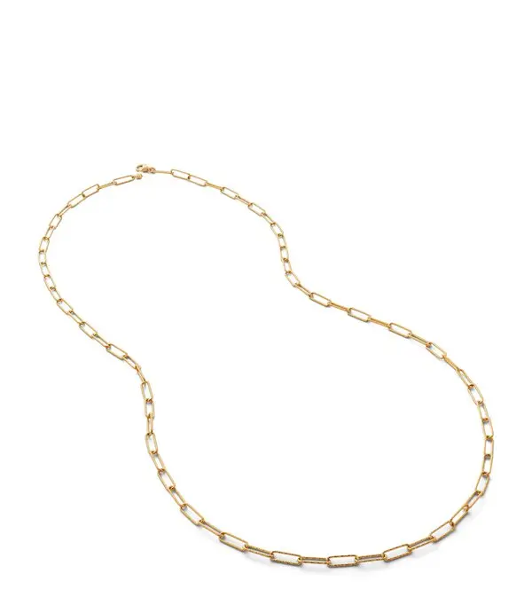 Monica Vinader Vermeil Alta Necklace - Gold