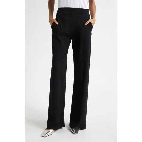Stella McCartney Straight-leg Compact Knit Trousers