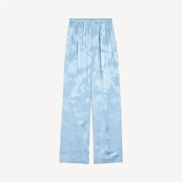 Balenciaga Washed Crayon Allover Pyjama Pants - Blue
