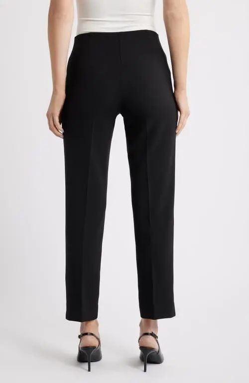 Anne Klein Hollywood Waist Ankle Pull-on Pants - Anne Black
