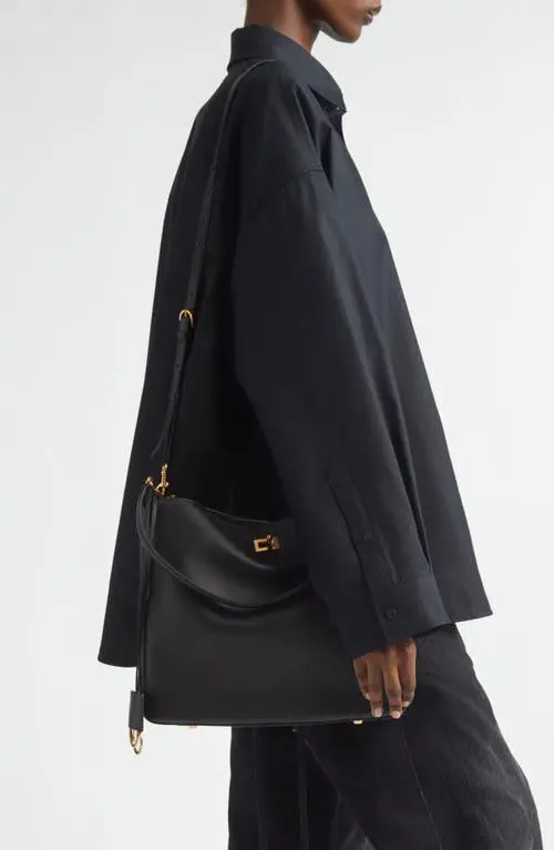 Balenciaga Medium Rodeo Leather Hobo Bag