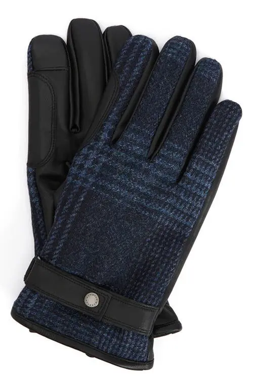 Barbour Deveron Wool & Leather Waterproof Gloves