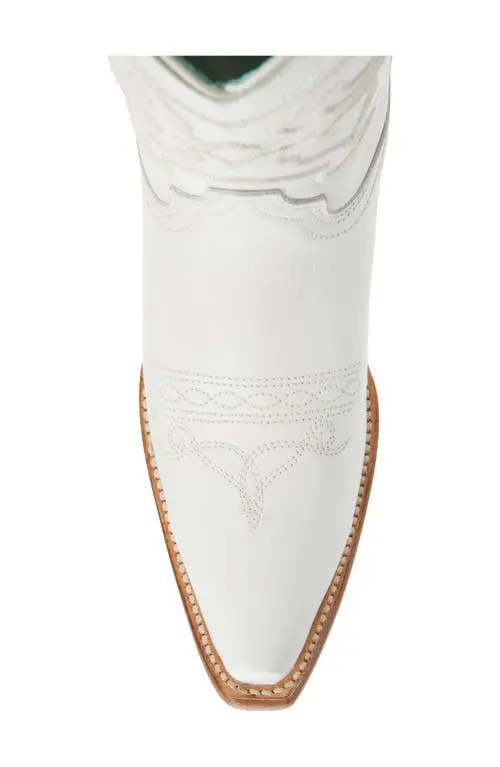 CORRAL Embroidered Western Boots - White