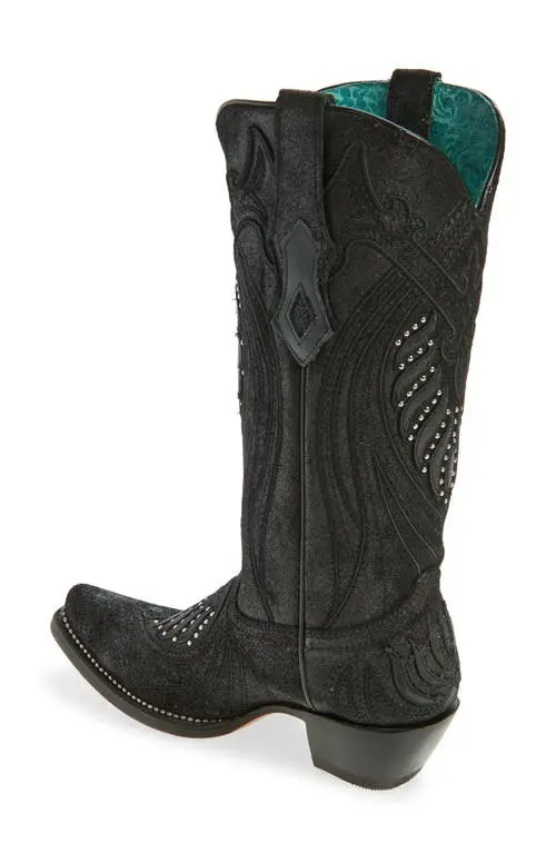 CORRAL Overlay Mid Calf Western Boot