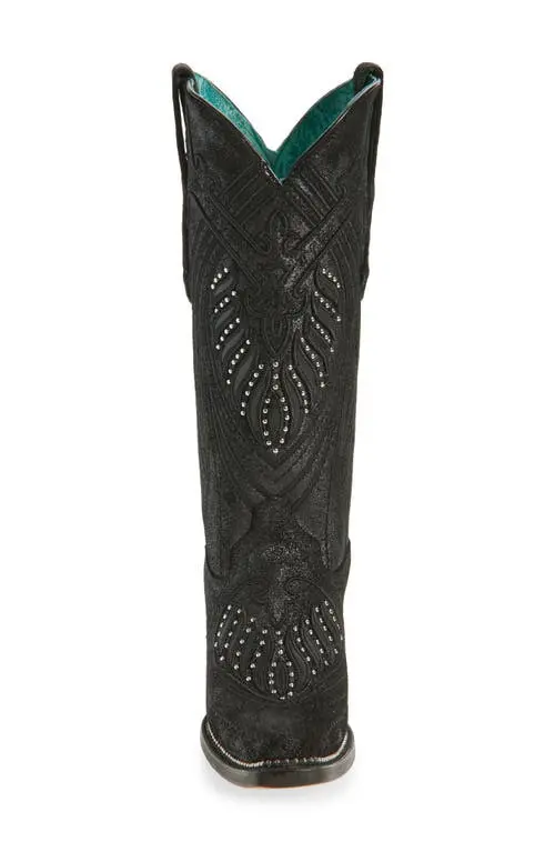 CORRAL Overlay Mid Calf Western Boot