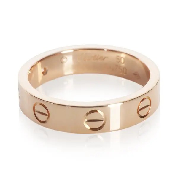 CARTIER Love Ring Rose Gold Diamond - Rose_gold