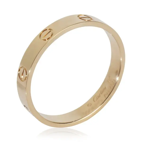CARTIER 18k Yellow Gold Love Ring