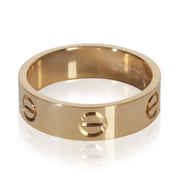CARTIER 18k Yellow Gold Love Ring