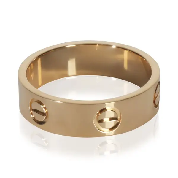 CARTIER 18k Yellow Gold Love Ring