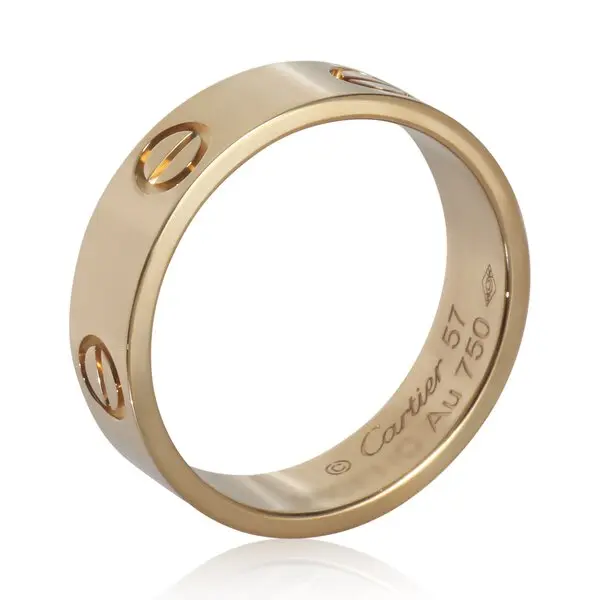 CARTIER 18k Yellow Gold Love Ring