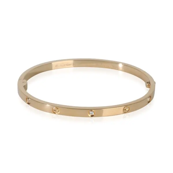 CARTIER 18k Yellow Gold Diamond Love Bracelet - Yellow_gold