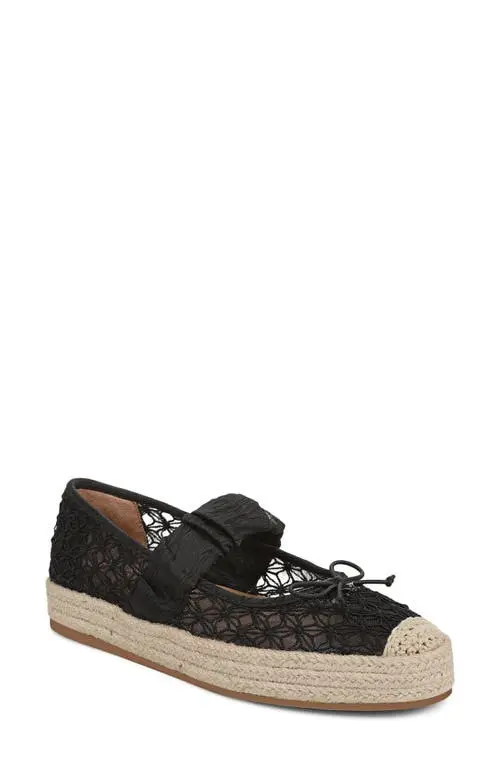 CIRCUS NY BY SAM EDELMAN Lillie Mesh Platform Espadrille - Black