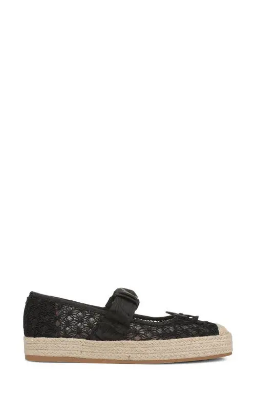 CIRCUS NY BY SAM EDELMAN Lillie Mesh Platform Espadrille - Black